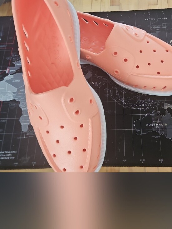 Sperry | Shoes | Sperry Womens Peach Slipon Boat Shoes Size | Poshmark